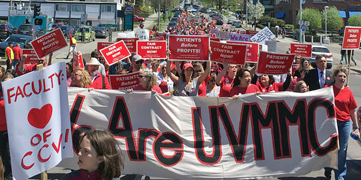 Nurses are set to strike UVM | SocialistWorker.org